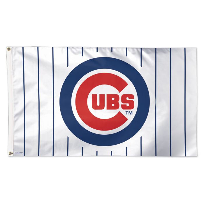 Chicago Cubs Pinstripes Flag-DELUXE 3' X 5' – Symonds Flags