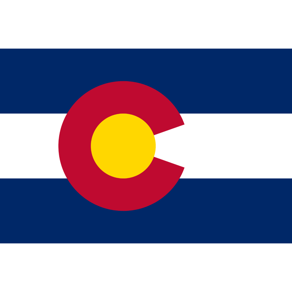 Colorado State Flag: Rocky Mountain Majesty 3'x5' Flag – Symonds Flags